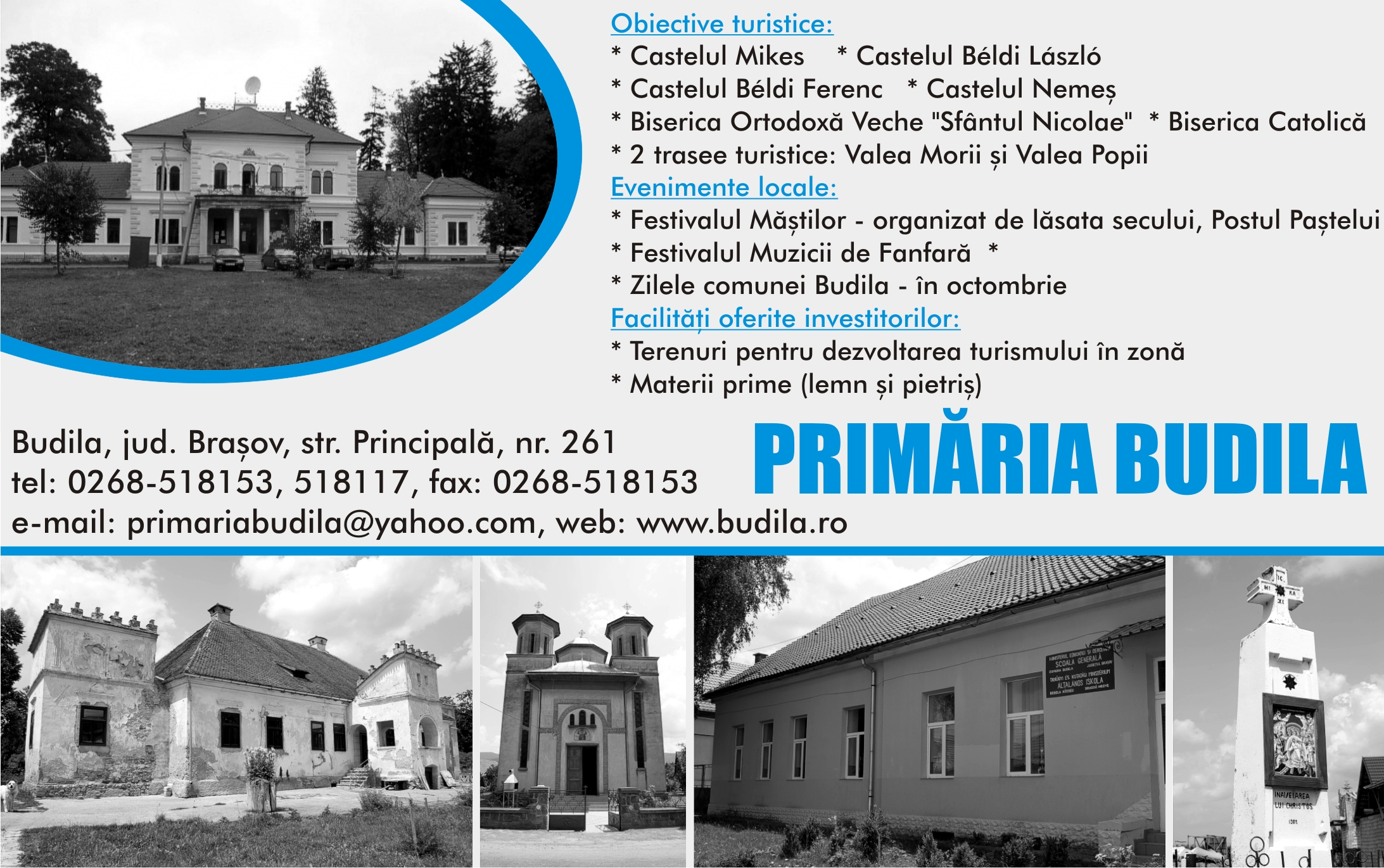 PRIMĂRIA BUDILA | Ghidul Primariilor