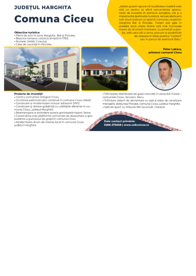 PRIMĂRIA CICEU | Ghidul Primariilor