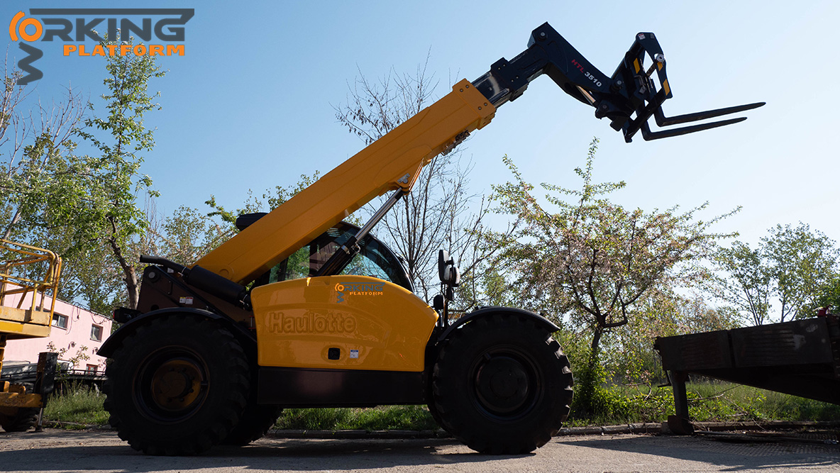 Telehandler HTL 3510 | WORKING PLATFORM SRL | Ghidul Primariilor