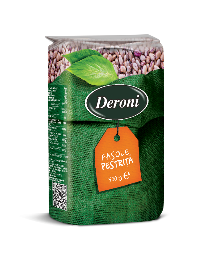 FASOLE DERONI PESTRITA 500 G | ZONE INTERNATIONAL TRADING SRL | Ghidul Primariilor