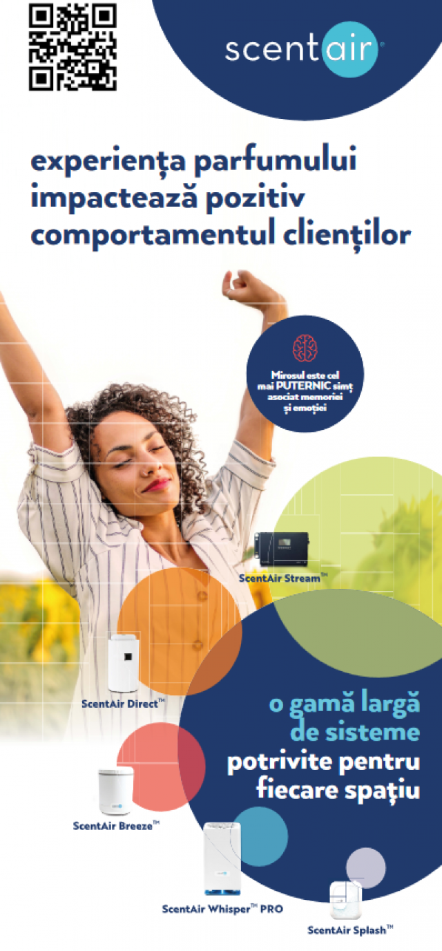 SISTEME DIFUZARE PARFUM AMBIENTAL | ScentAir Romania | Ghidul Primariilor